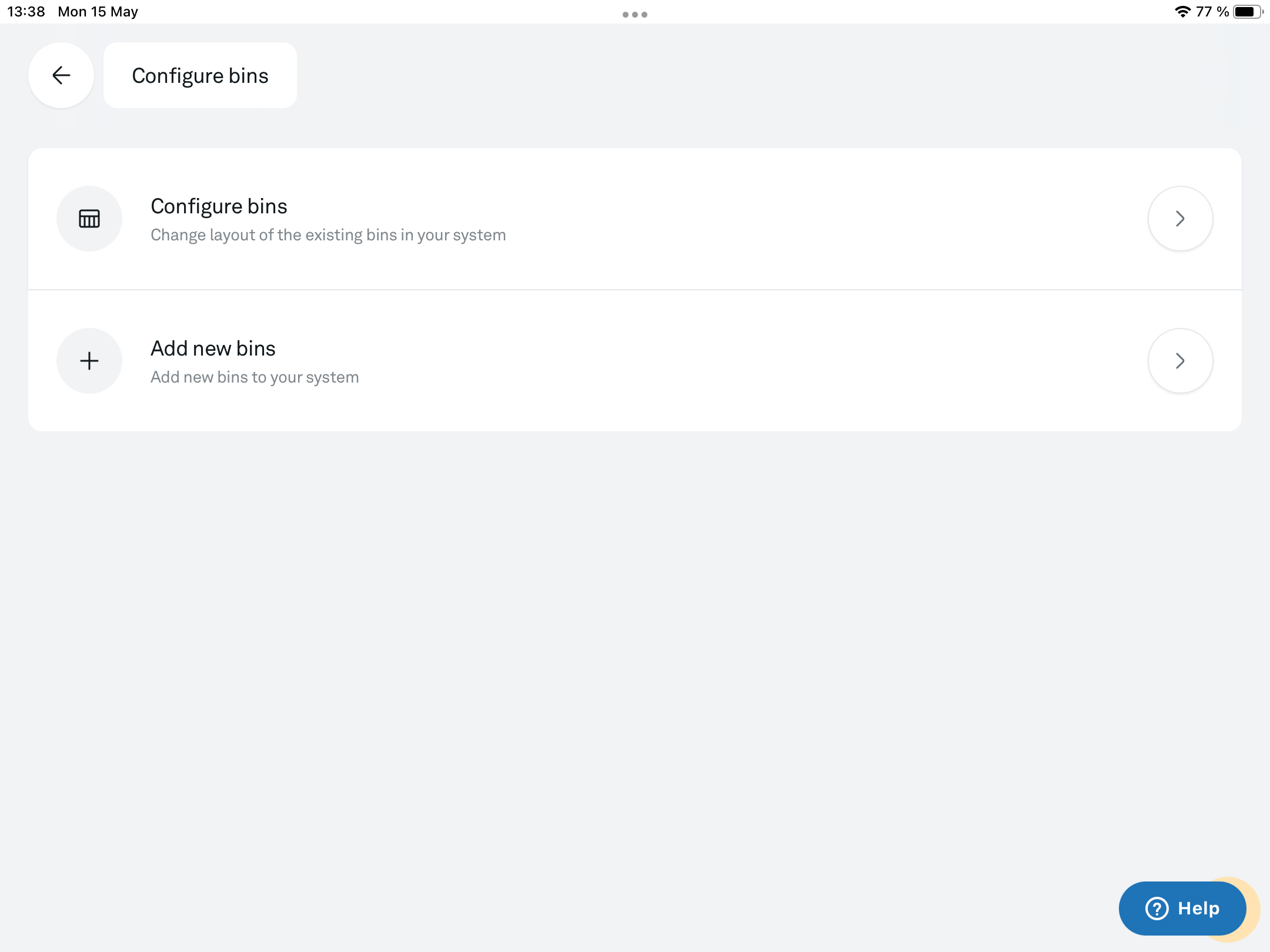 Bin insert using Pio App – Pio Bin insert using Pio App – Pio
